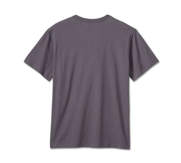 Bar & Shield Pocket Tee für Herren - Blackened Pearl | Harley-Davidson DE