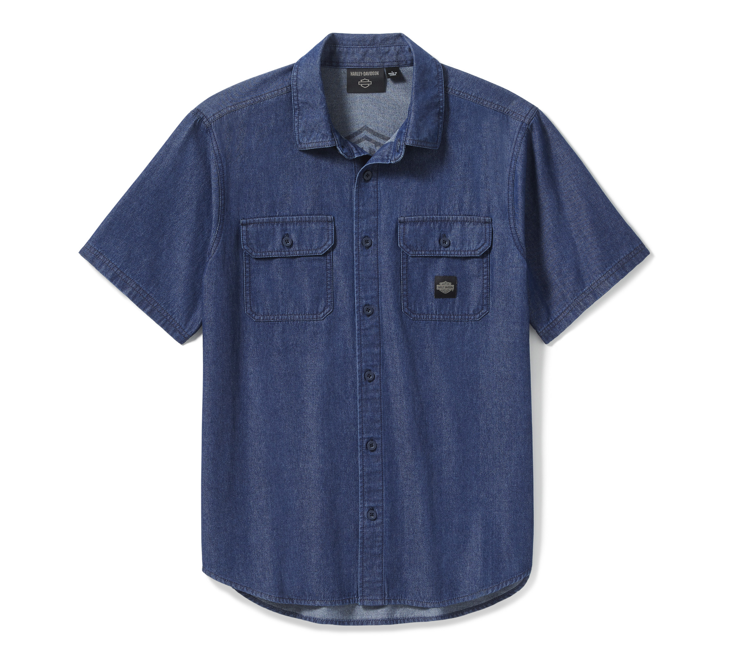 Men's Bar & Shield Chambray Shirt | Harley-Davidson IN