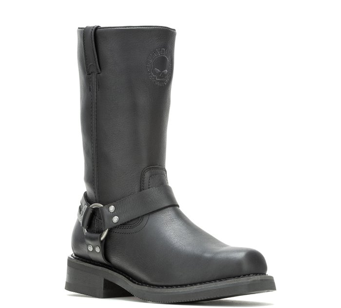 Men's Hustin Waterproof Riding Skull Boot | Harley-Davidson USA