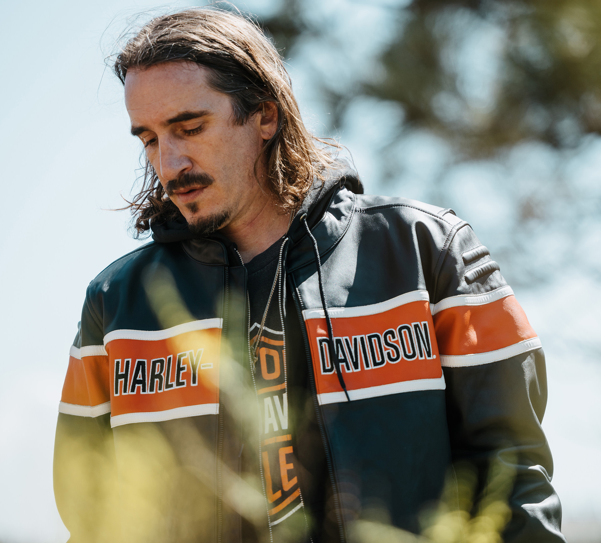 Men's H-D Trenton Leather Riding Jacket | Harley-Davidson USA