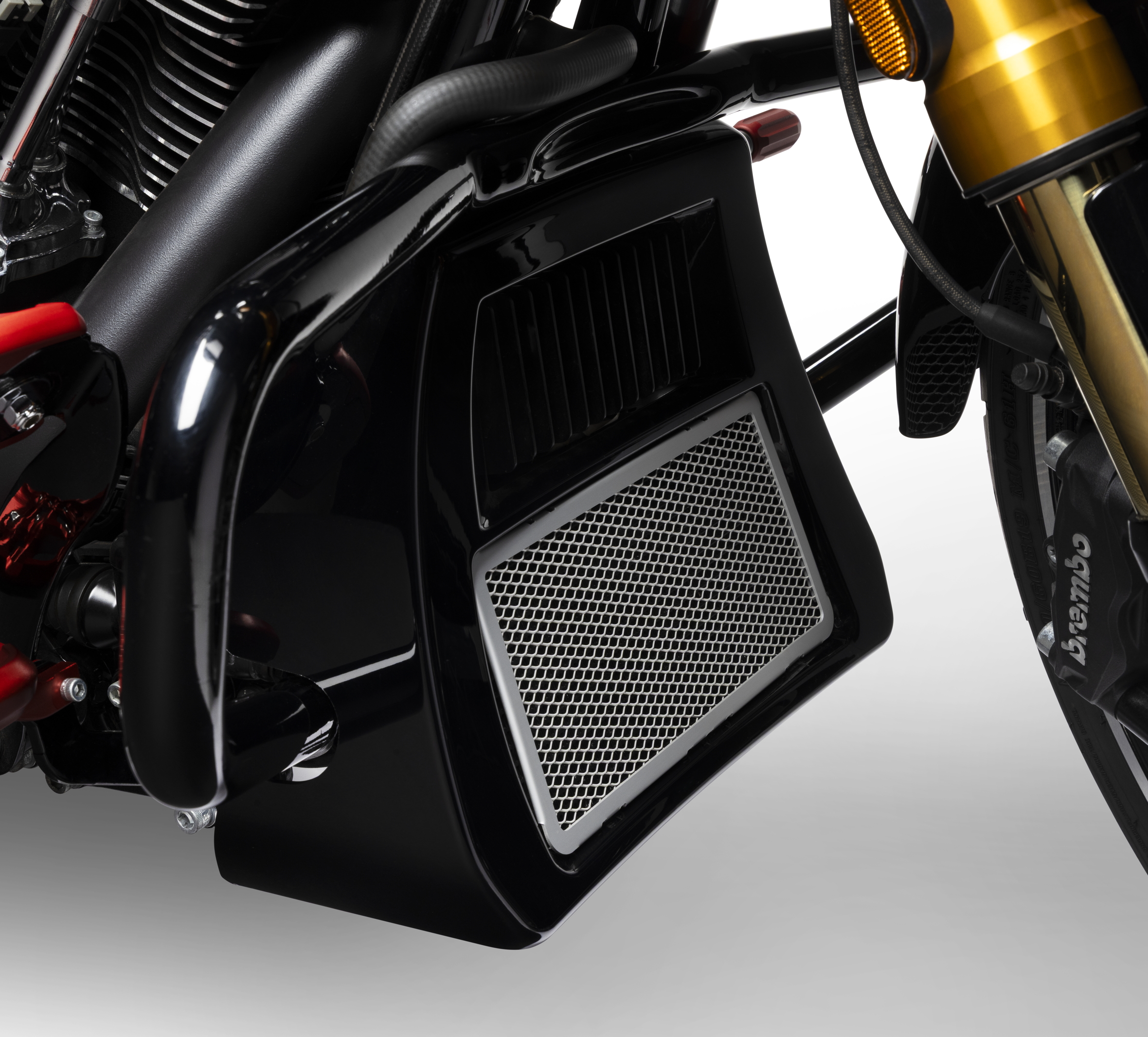 Center-Cooled Milwaukee-Eight Radiator Guard | Harley-Davidson USA