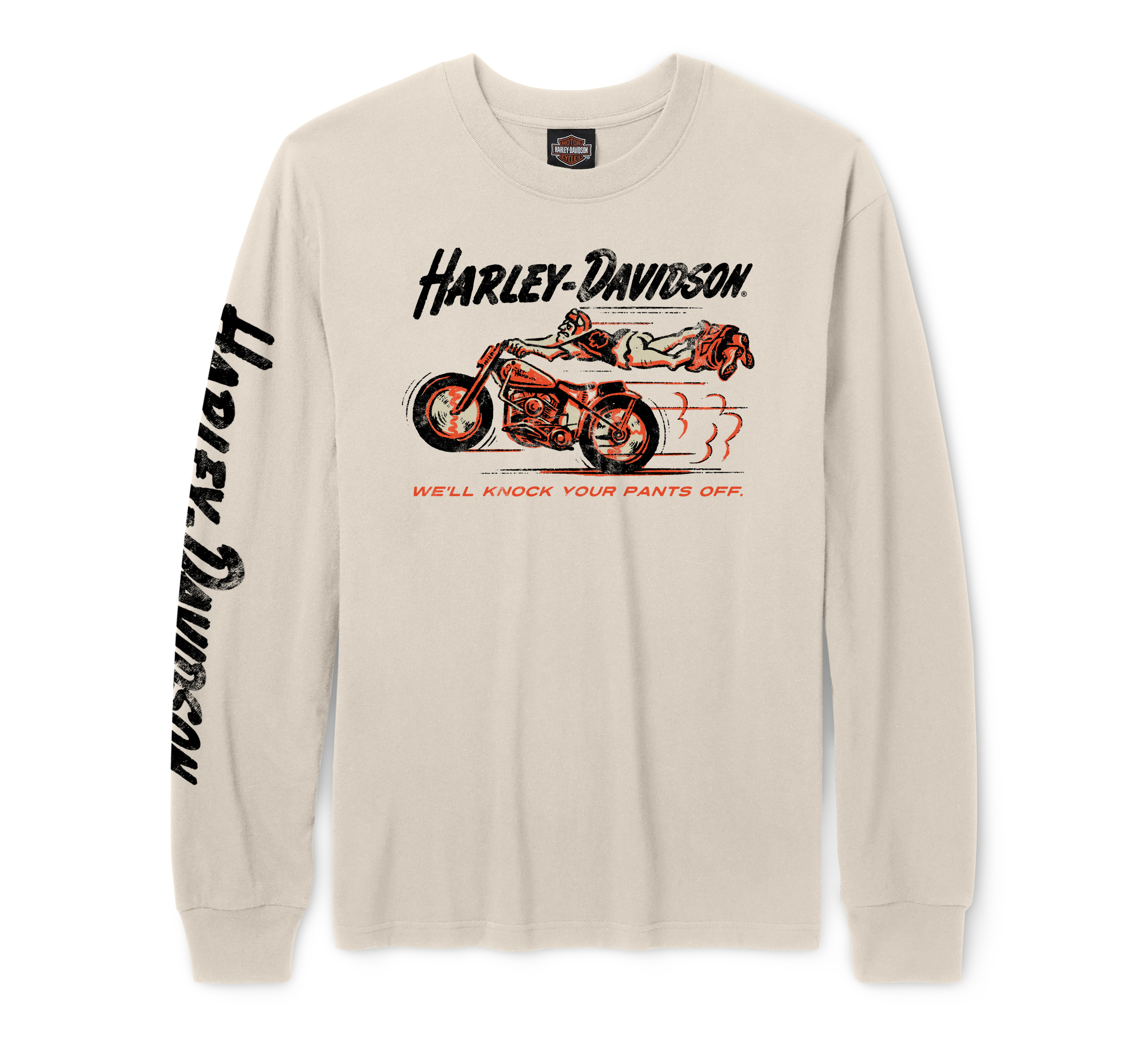 Men's H-D Knock Your Pants Off Long Sleeve Tee | Harley-Davidson NZ