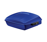 Chopped Tour-Pak Luggage - Aurora Blue Denim | Harley-Davidson CZ/SK