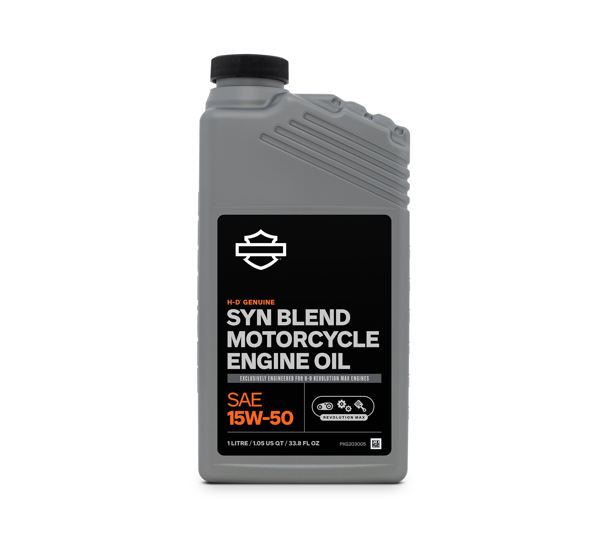 H-D Genuine SYN Blend Motorcycle Oil - Liter | Harley-Davidson UK