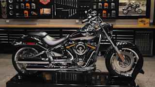 2025 Fat Boy Gray Ghost Motorcycle | Harley-Davidson USA