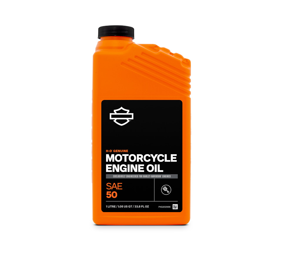 Harley-Davidson Genuine Motorcycle Oil - SAE 50 | Harley-Davidson DE
