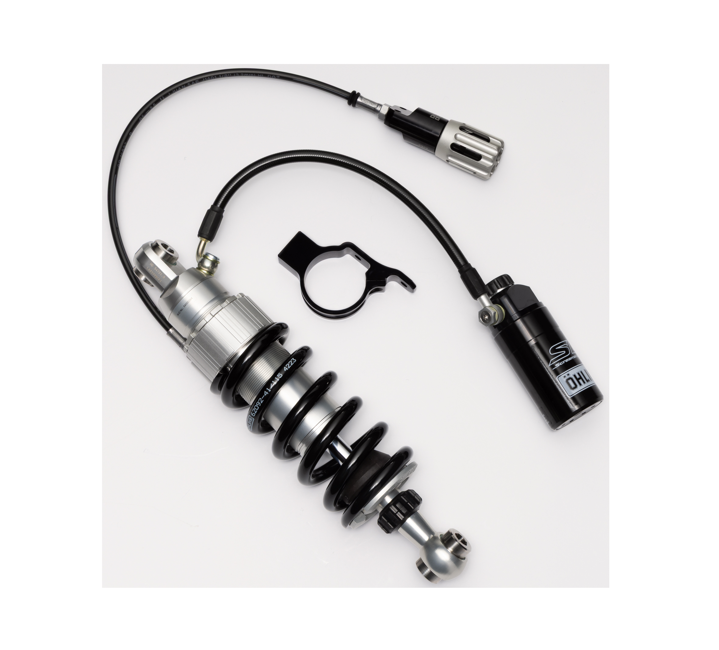 Screamin' Eagle/Öhlins Remote Reservoir Rear Suspension | Harley ...