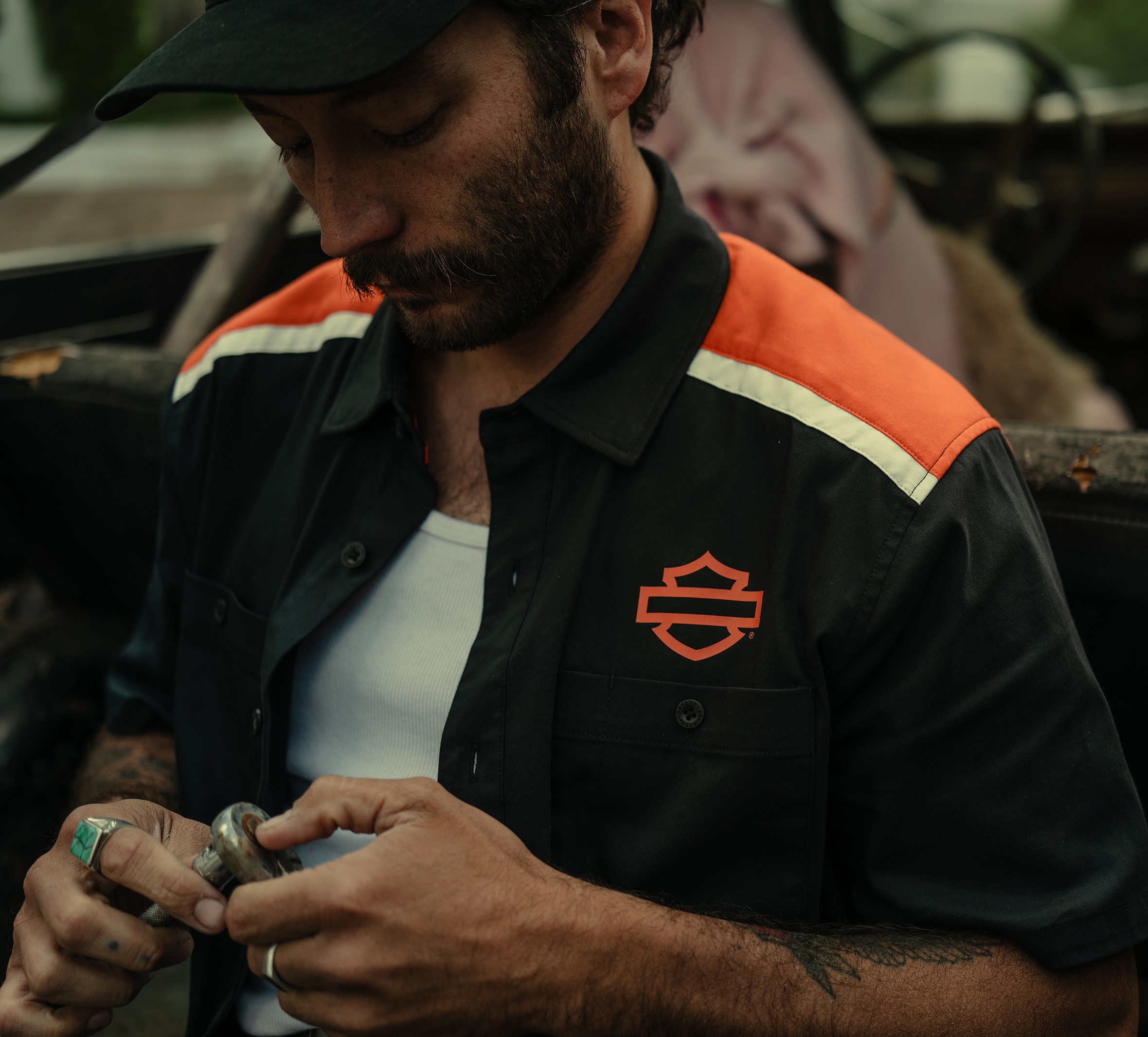 H-D TECH COOLMAX Color Blocked Shirt voor mannen | Harley-Davidson NL