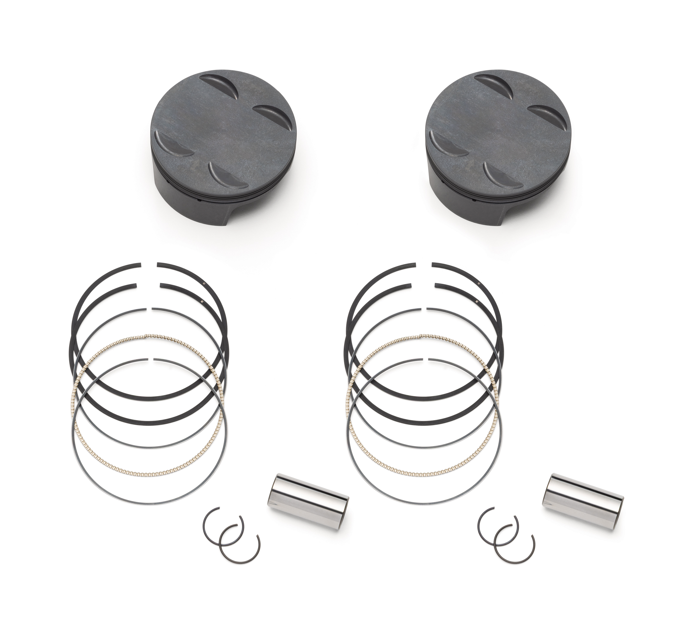 Satz geschmiedeter Screamin' Eagle® Kolben für hohe Kompression – 4,155 ...