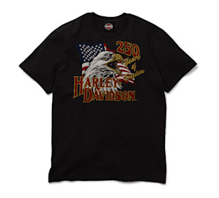 Men's 250th Liberty Eagle Short Sleeve Tee | Harley-Davidson BR