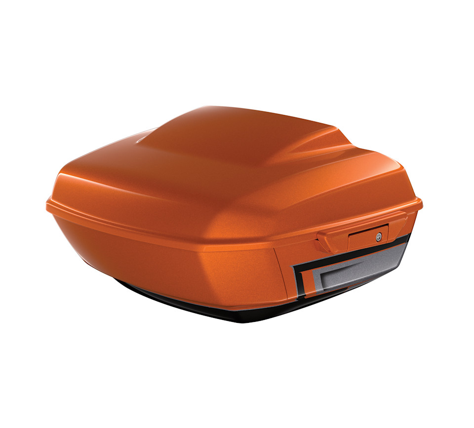 Grand Tour-Pak Luggage -Torched Orange | Harley-Davidson USA