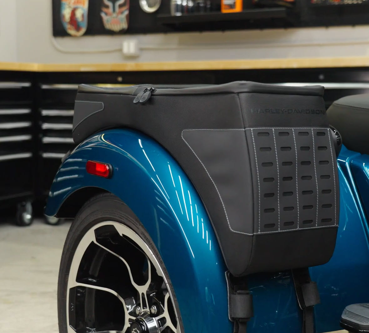 Overwatch Trike Fender Bags | Harley-Davidson CA