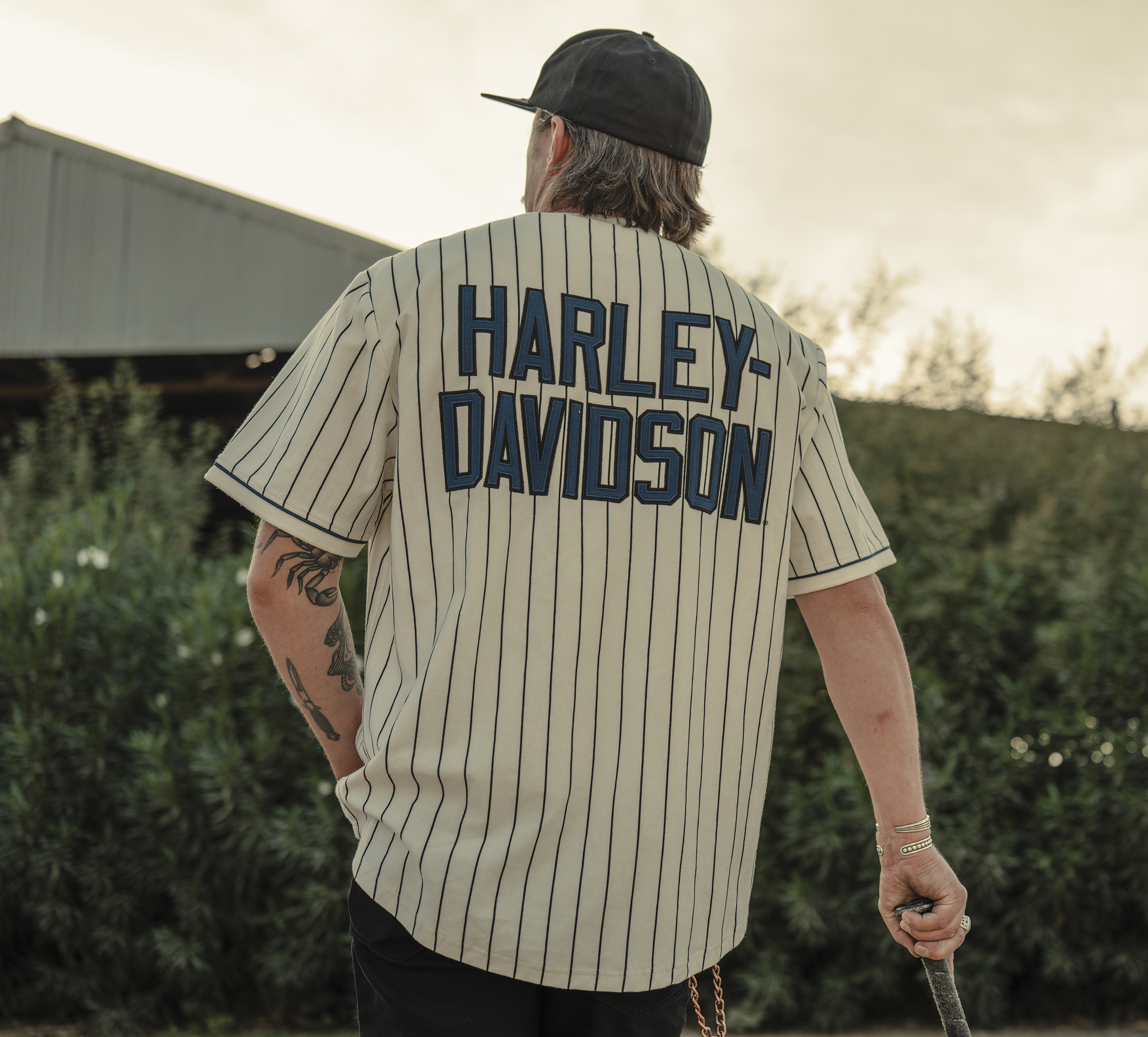Men's H-D Essential Pinstripe Baseball Jersey | Harley-Davidson ME
