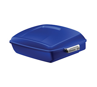 Chopped Tour-Pak Luggage - Aurora Blue Denim | Harley-Davidson CZ/SK