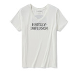 Women's Willie G Skull Bling V-neck | Harley-Davidson BR