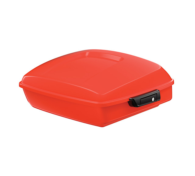 Chopped Tour-Pak Luggage - Blood Orange | Harley-Davidson Africa