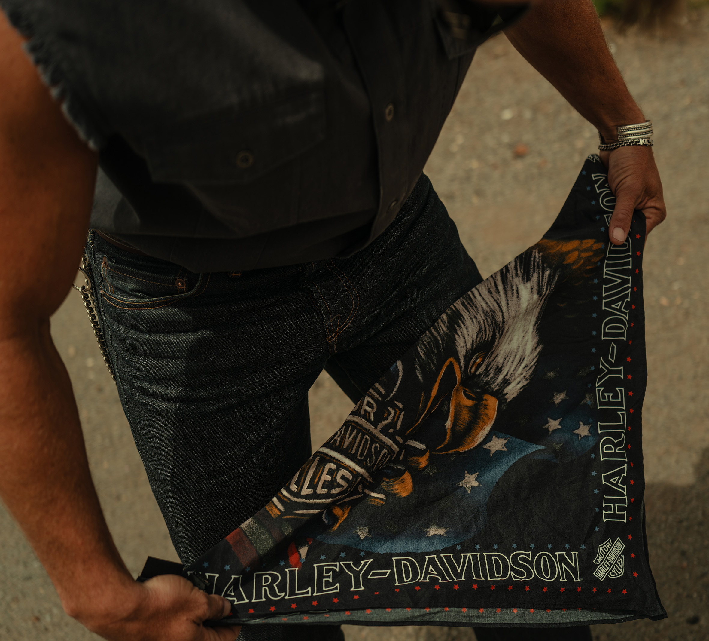 Stars & Stripes Eagle Bandana | Harley-Davidson USA