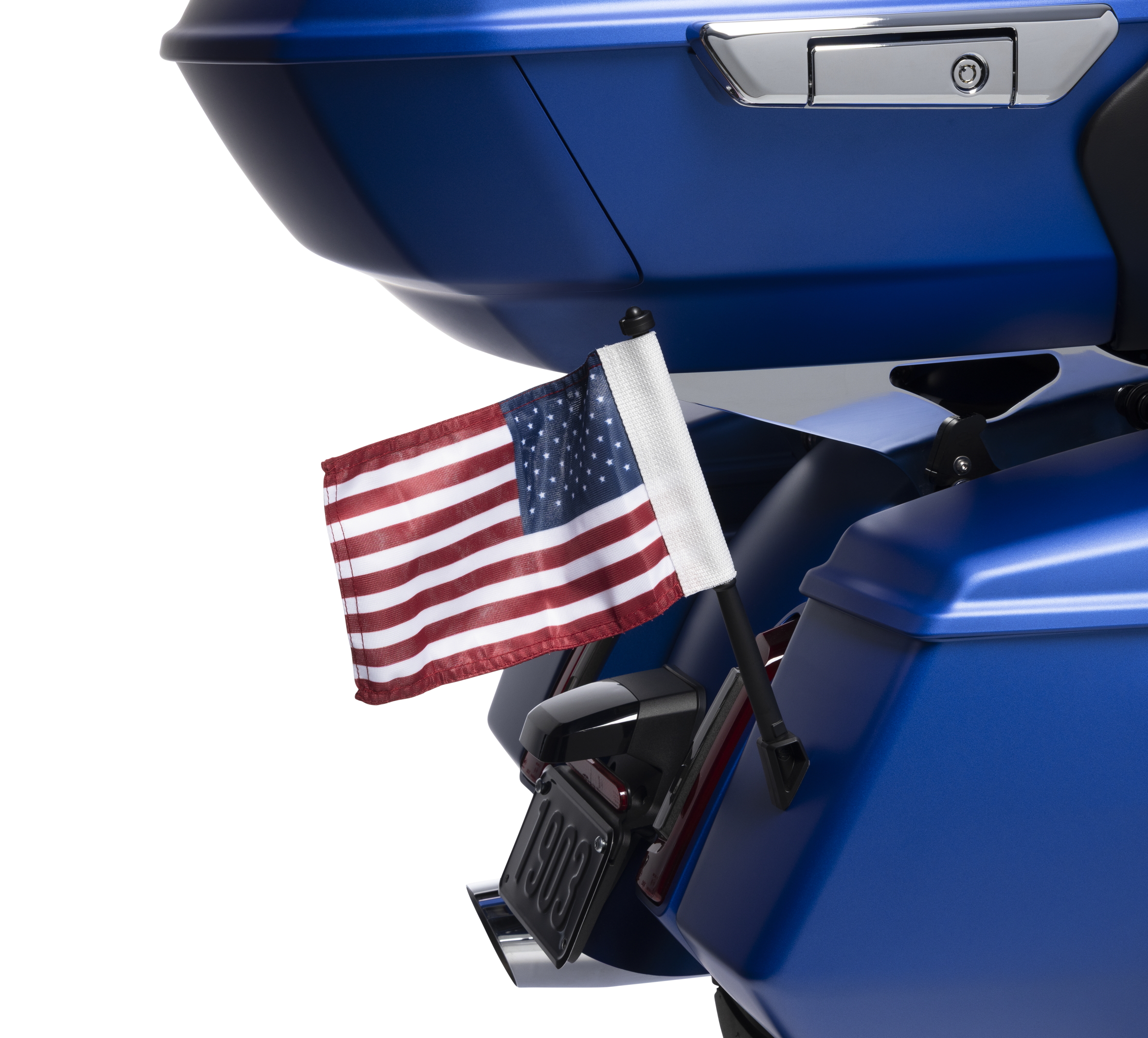 American Flag Kit-Saddlebag/Tour-Pak Mount | Harley-Davidson VN