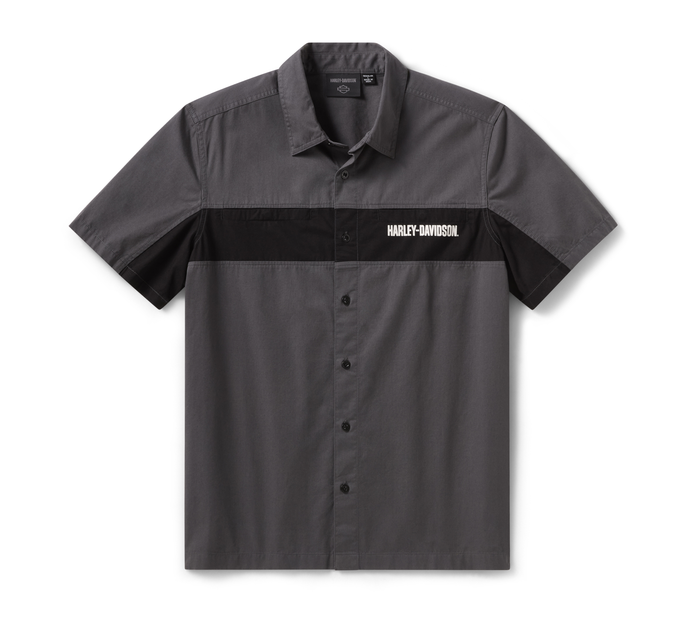 Men's H-D Essential Color Blocked Mechanics Shirt | Harley-Davidson BR