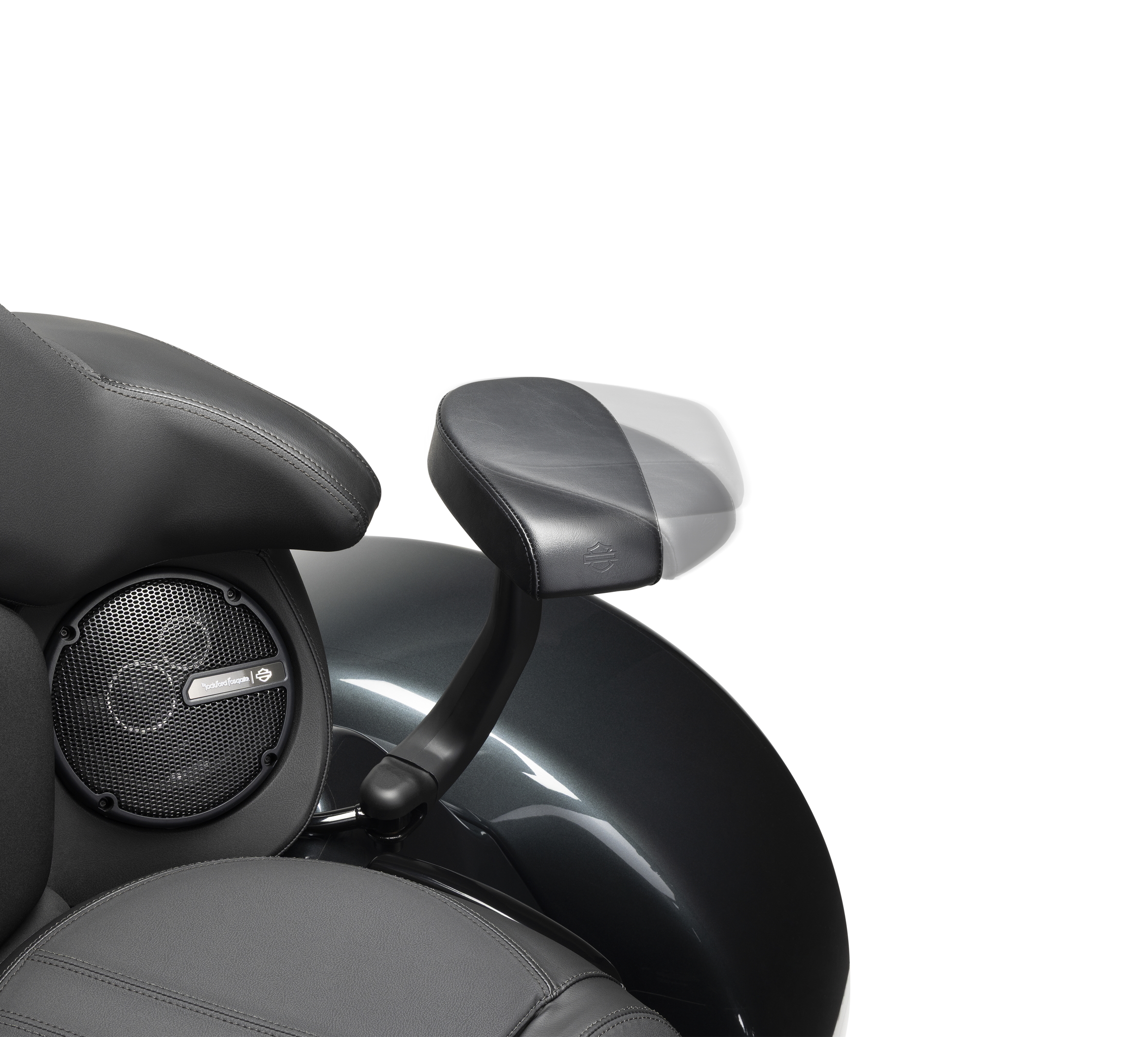 Grand Tour-Pak Passenger Armrests – Trike | Harley-Davidson Europe