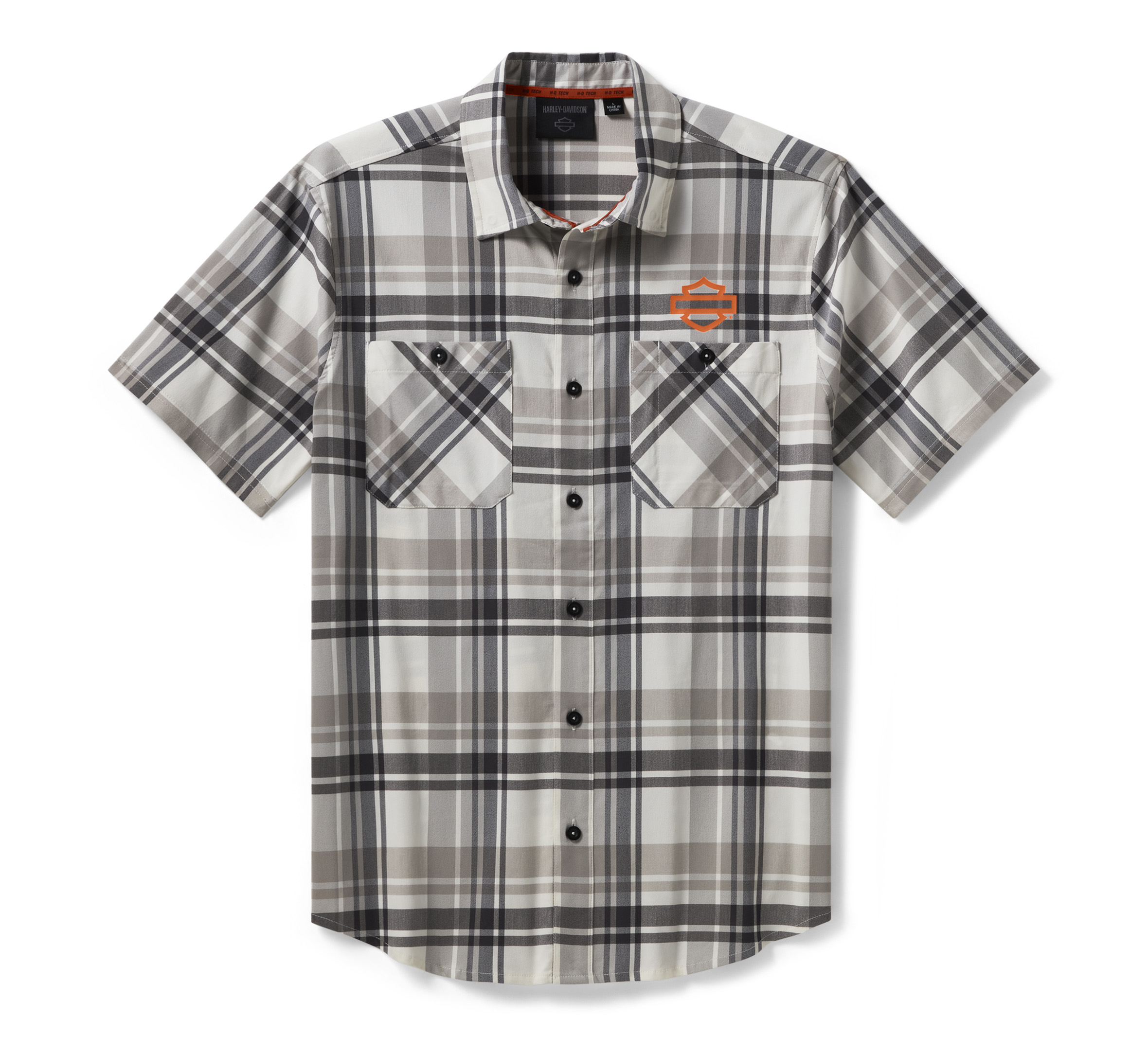 H-D TECH COOLMAX Plaid Shirt voor mannen | Harley-Davidson NL