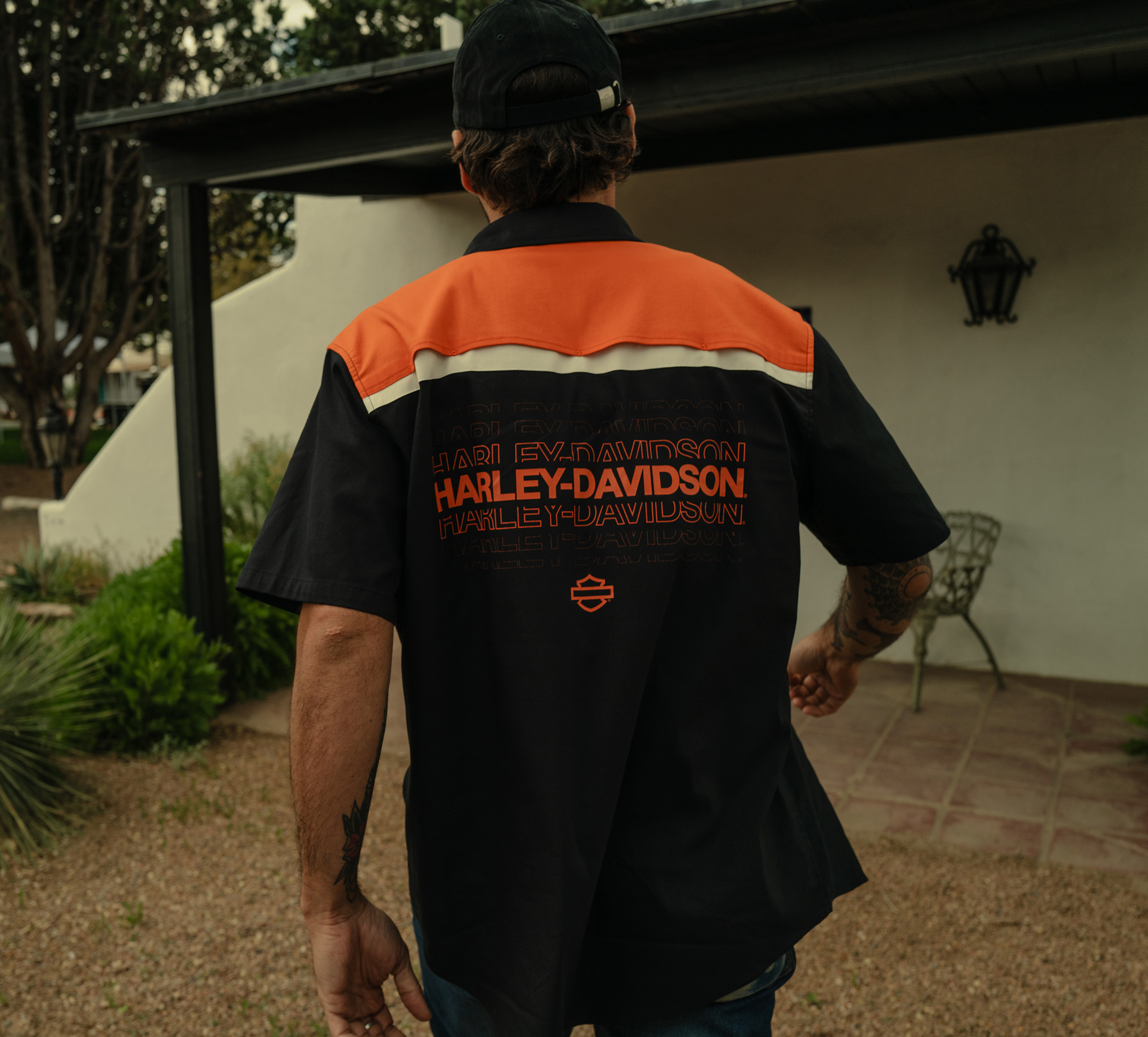 Chemise aux couleurs contrastées H-D TECH COOLMAX pour hommes | Harley ...