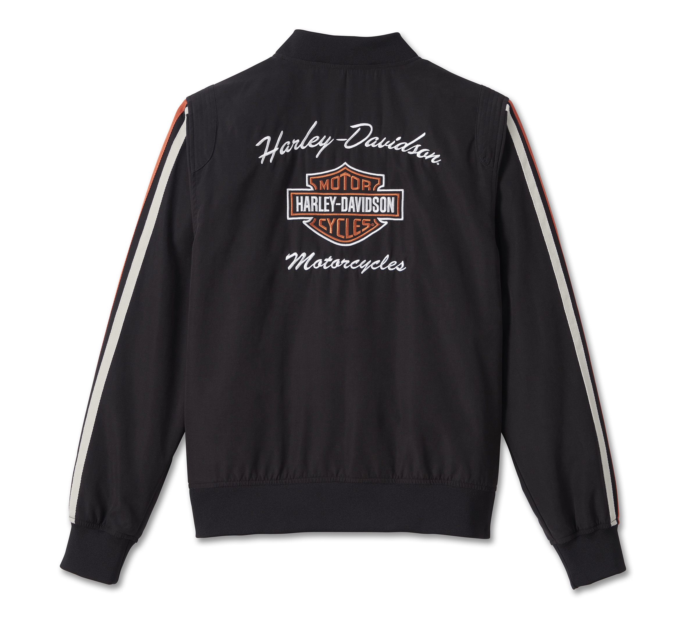 Women's Iconic Sleeve Stripe Bomber Jacket | Harley-Davidson ID