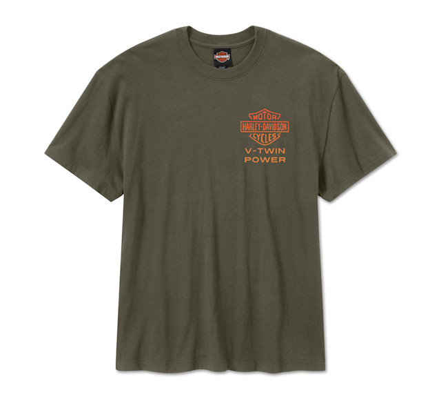 Men's H-D Engine Twins Short Sleeve Tee | Harley-Davidson CA