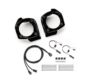 Harley-Davidson Audio Powered By Rockford Fosgate - Fairing Lower ...