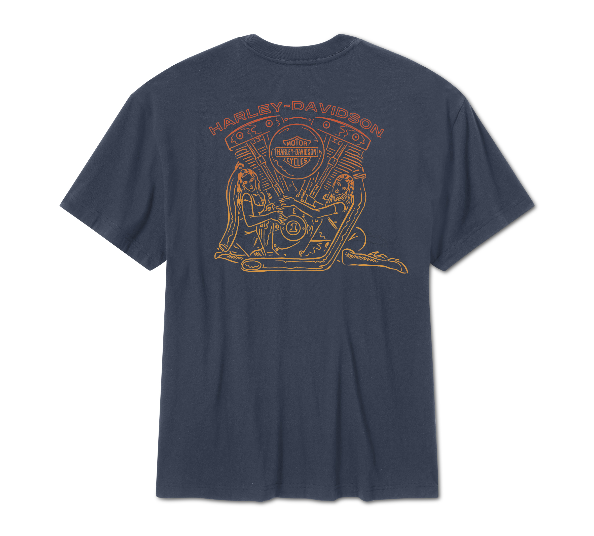 Men's H-D Engine Twins Short Sleeve Tee | Harley-Davidson NZ