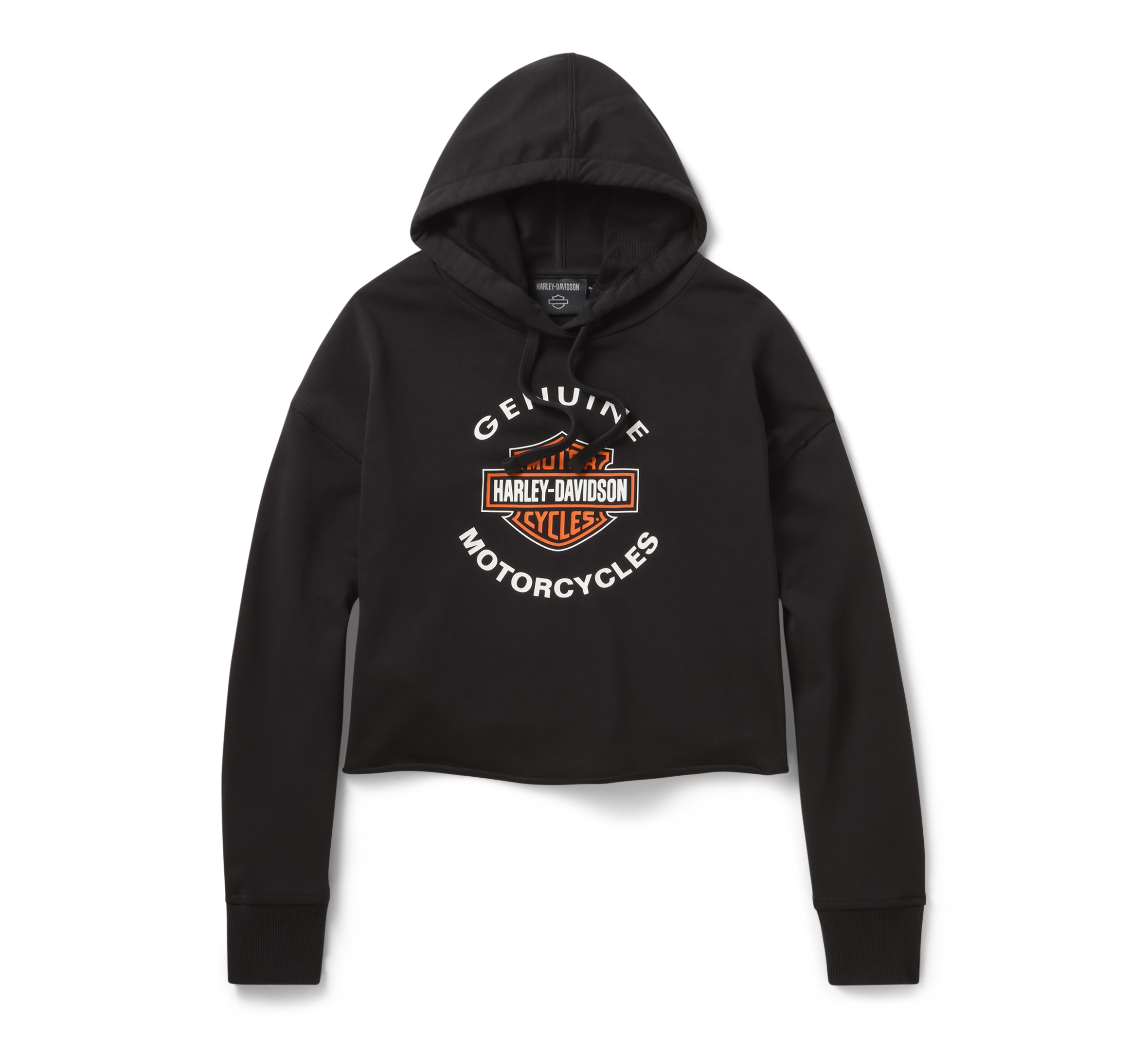 Women's H-D Essential Raw-Edge Hoodie | Harley-Davidson ID